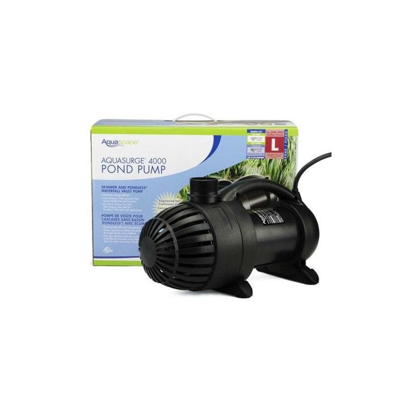 Aquascape AquaSurge 4000 14900L/hr Pump for Ponds Skimmers or ...