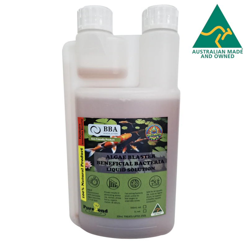 BBA PurePond Algae Eliminater (liquid bacteria formula designed to ...