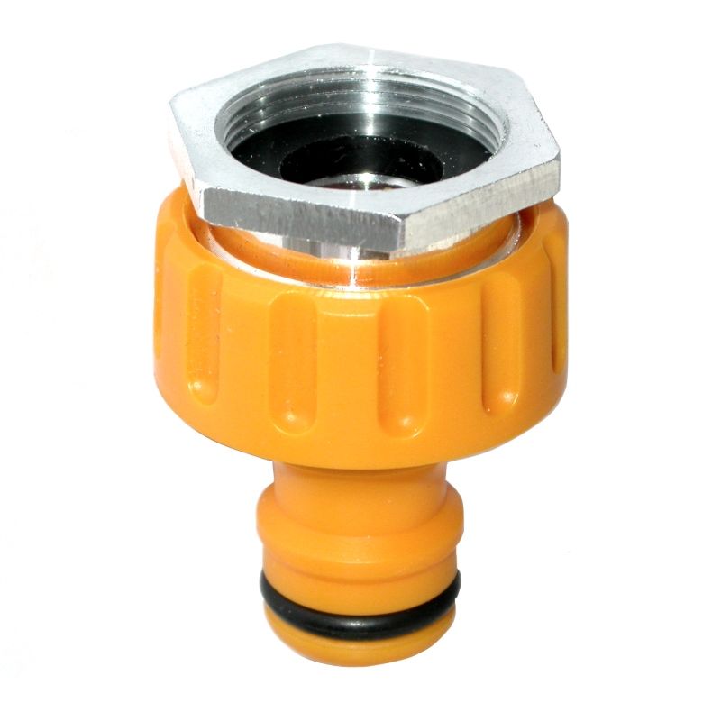 Hozelock 2304 Threaded Mixer Spout Garden & Washing Machine Hose Connector