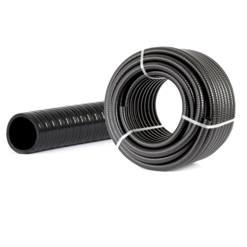 PondMAX Heavy Duty Ribbed Tubing - 50mm, 30m roll