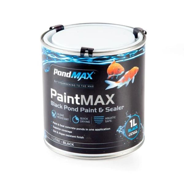 PondMAX PaintMAX Pond Paint & Sealer 1L Black 01PP718