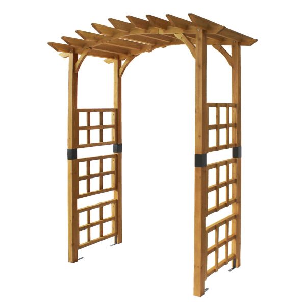 VegTrug Timber Garden Arch Ardleigh Natural WAA200N
