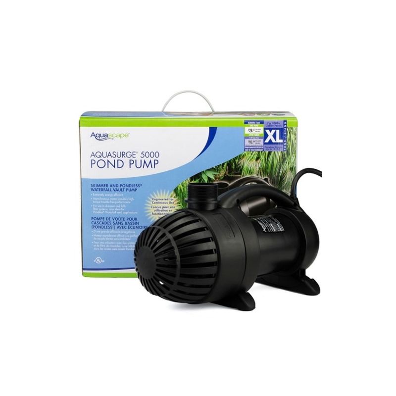 Aquascape AquaSurge 5000 20000L/hr Pump for Ponds Skimmers or ...