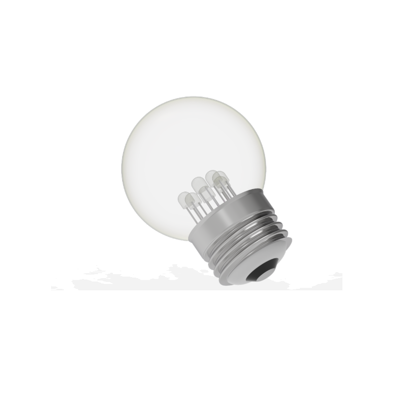 Aqualux Round Festoon Globe 0.5W 24V AC / DC E27 / 2700k Warm White ...