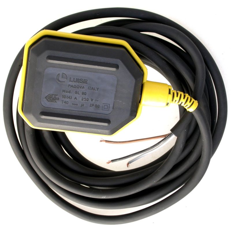 Luise GL90 Float Switch Australia with 10m PVC cable
