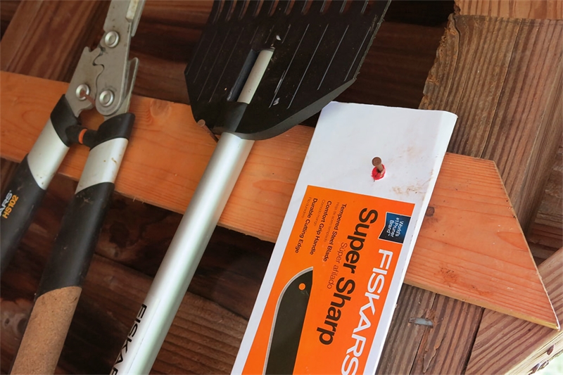 Hang it on a nail in the tool shed, ready at hand. The more accustomed ...